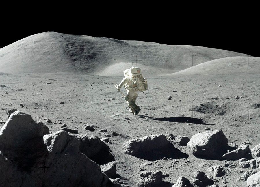 Estas fotos inéditas da Nasa provam que o homem pisou da Lua - Fusne